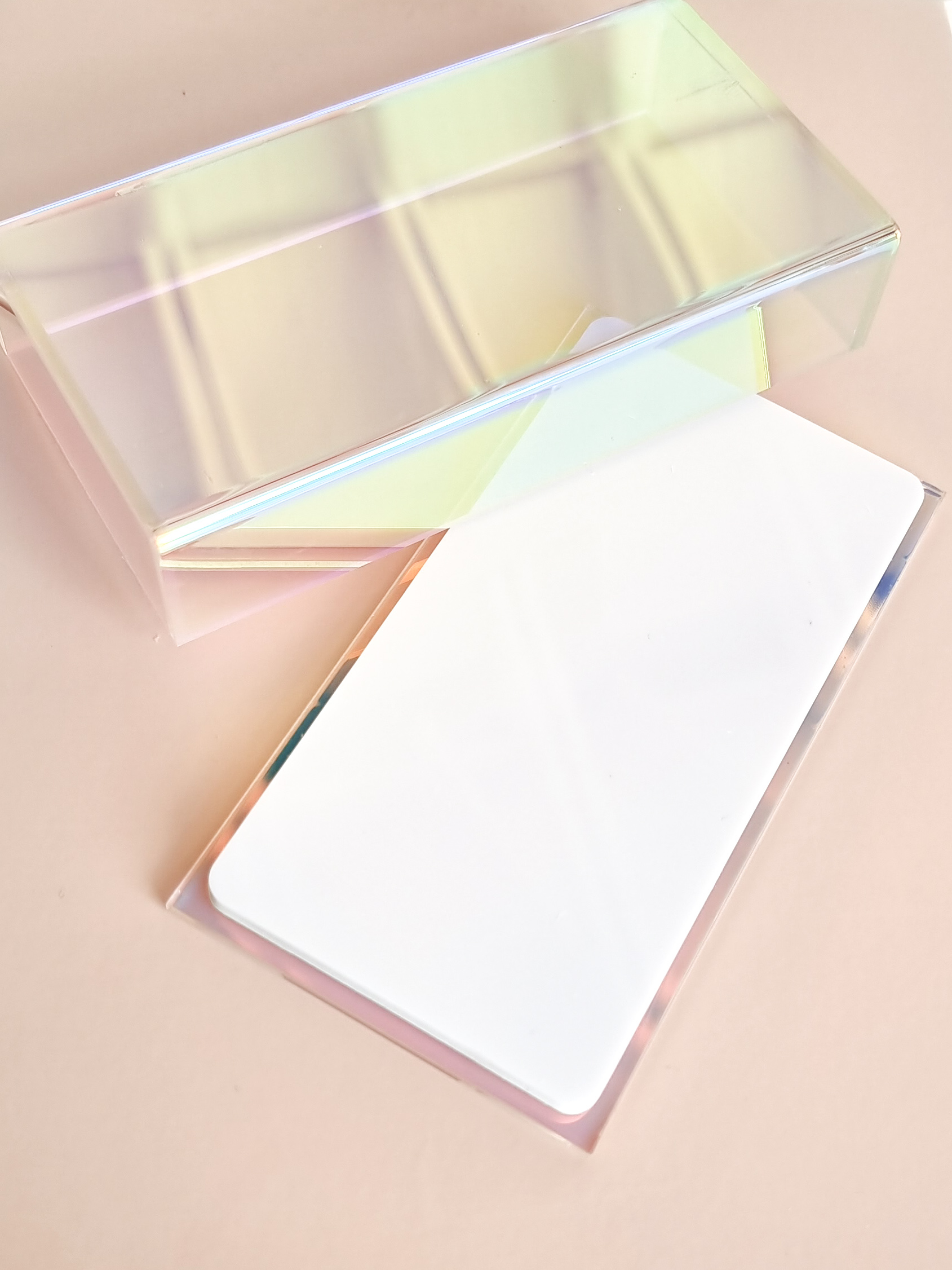 Iridescent Storage Box - Lovella Lash & Brow Artistry